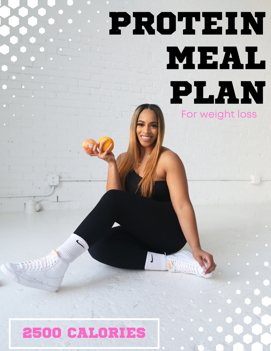 2500 Calorie | Protein Meal Plan – Trainwtrina
